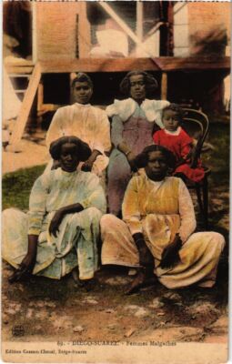 PC DIEGO-SUAREZ FEMMES MALGACHES ETHNIC TYPES MADAGASCAR (a35477) | eBay