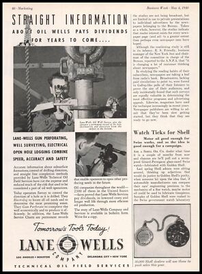 1940 Lane Wells Los Angeles CA Technical Oil Well Surveying Photos ...