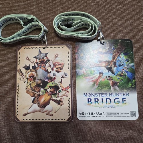 Monster Hunter Osaka Kansai Expo Bridge Neck Strap Used Notch Free | eBay