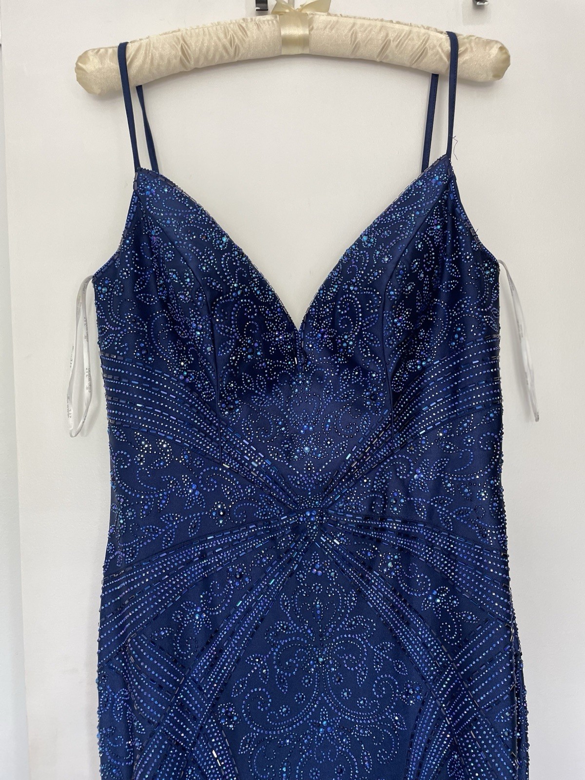 Women’s Gown Sapphire Blue Ellie Wilde Mon Cheri SZ 1… - Gem