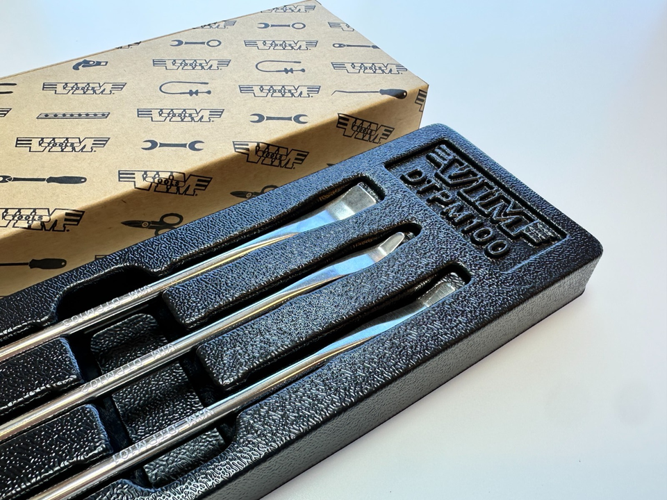 VIM Tools DTPM100 3pc Mini Precision Double Sided Panel & Trim Tool ...