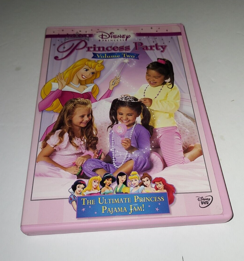 Disney Princess Party Volume 2 The Ultimate Princess Pajama Jam DVD ...