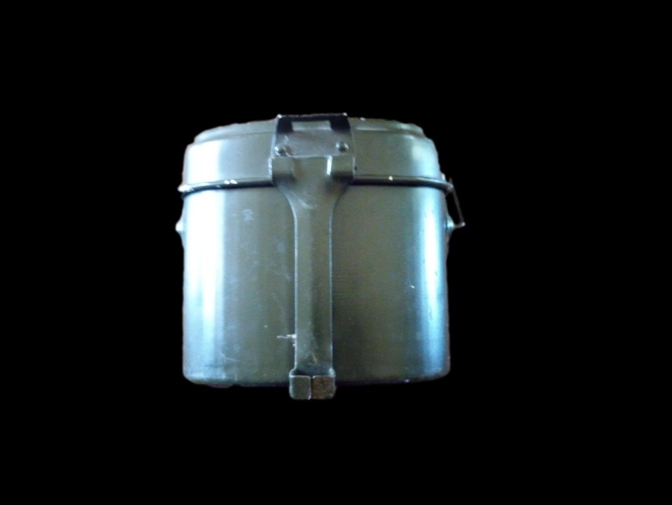 ORIGINAL ROMANIAN MILITARY 2 PIECE MILITARY MESS KIT CAMPING SURVIVAL ...