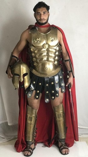 Medieval Wearable Suit Of Armor Greek Spartan Body Armour Cosplay ...