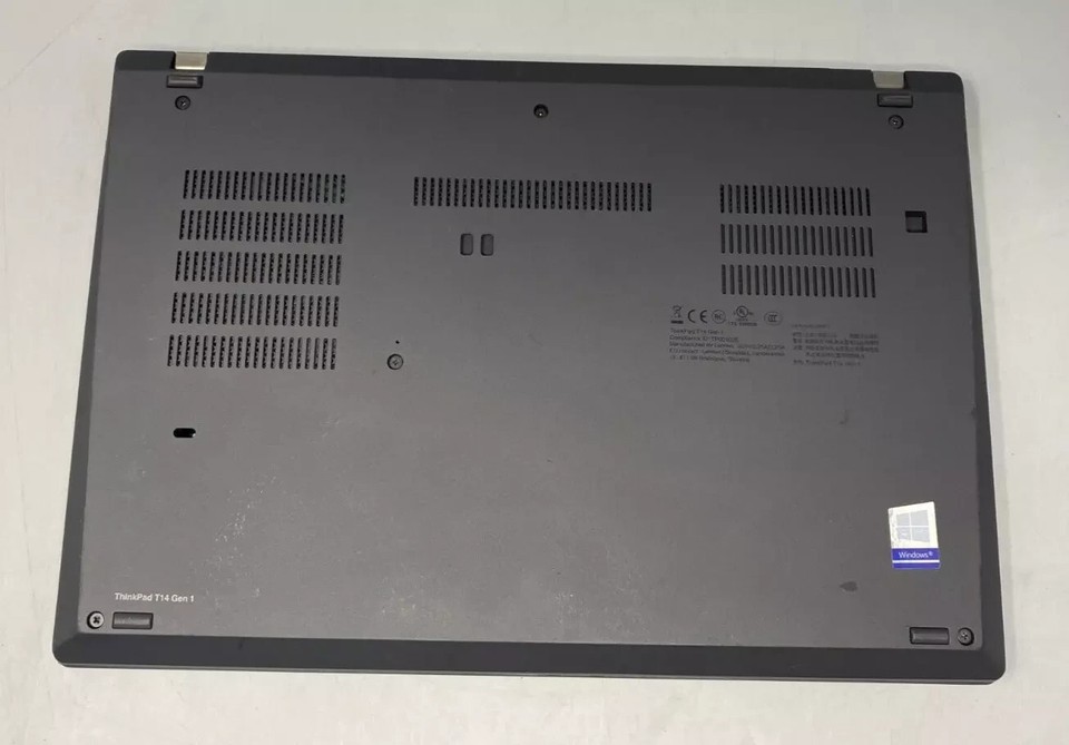 Lenovo Thinkpad T14 G1 14" i5-10310U 1.7GHz 16GB DDR4 256GB SSD Black ...