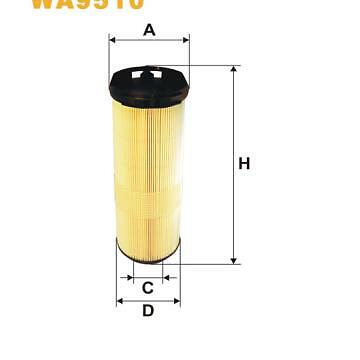 Air filter WIX A6460940004|6460940004| | eBay