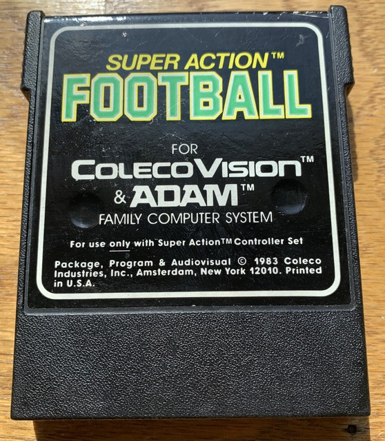 Super Action Football (Colecovision, 1984) for sale online | eBay