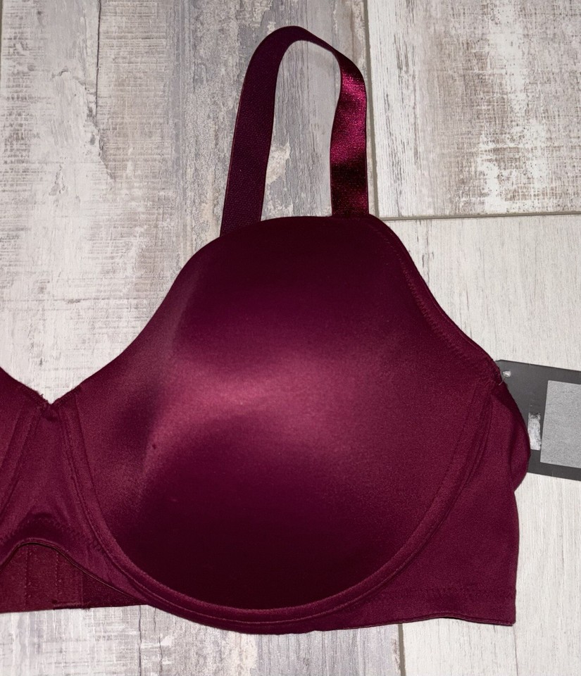 Dominique Underwire Bra size 46C - Burgundy Red - NEW | eBay