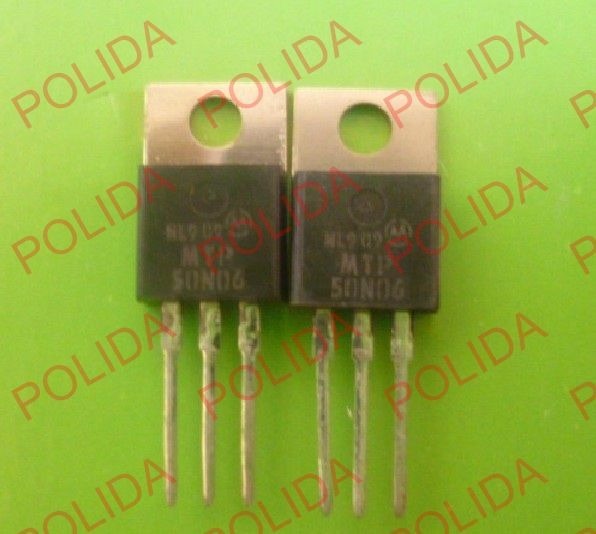 5PCS MOSFET Transistor MOTOROLA TO-220 MTP50N06 | eBay