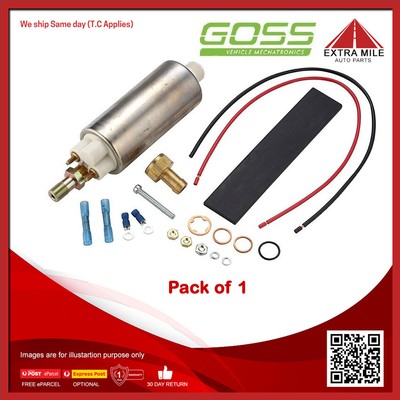 Goss Electric Fuel Pump For Mazda 929 HB 2.0L FE-T FE 4cyl 4sp 5sp Auto ...