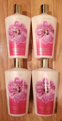 Lot Of 4 RARE BRAND NEW Victoria's Secret Total Attraction Body Lotion ...