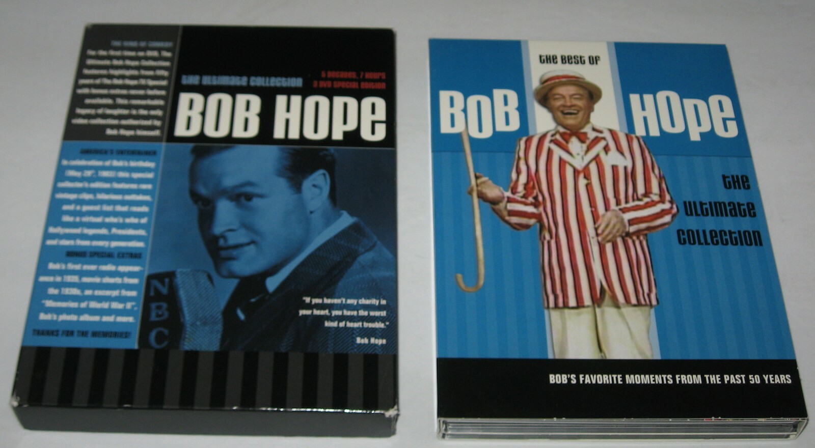 BOB HOPE - The Ultimate Collection (DVD, 2003, 3-Disc Set) 823753500098 ...