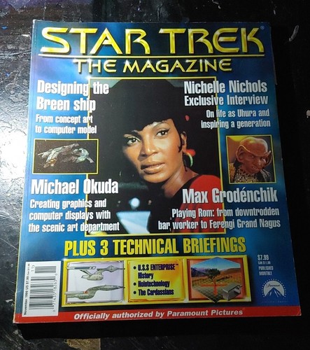 Star Trek The Magazine 1999 November - Nichelle Nichols Exclusive ...