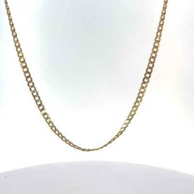 24" Gold Chain 10K 2 Tone Gold 5.53g (SB1104796) | eBay
