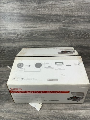 ION TTUSB10 USB Turntable Vinyl Premium Digital LP Conversion System | eBay