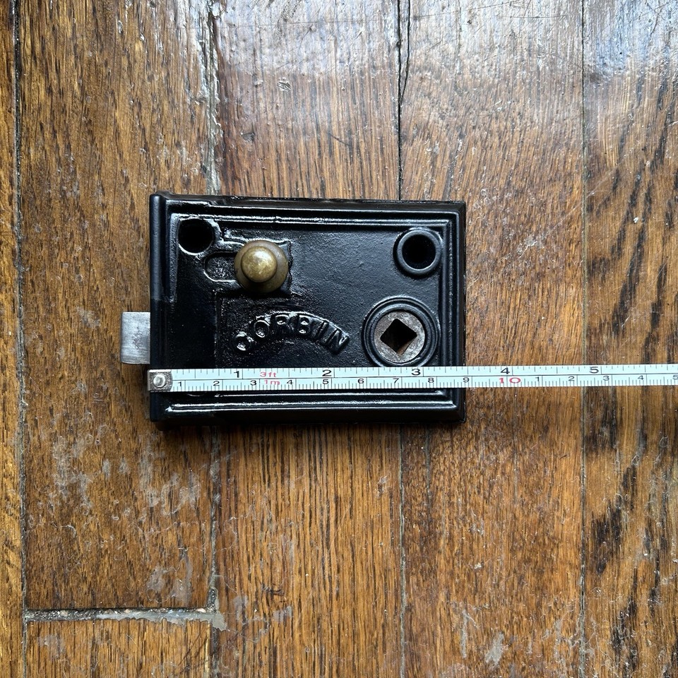 Antique Restored Corbin Rim Lock R-56 (without keeper) | eBay