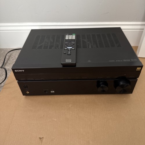 Sony STR-DH550 5.2 Channel 4K Multi-Channel AV Receiver Bundle Remote ...