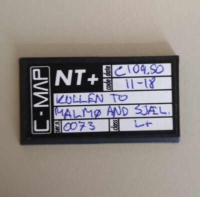 C-MAP NT+ KULLEN EN-C109 C-Card Marine Charts - Raymarine, Navman ...