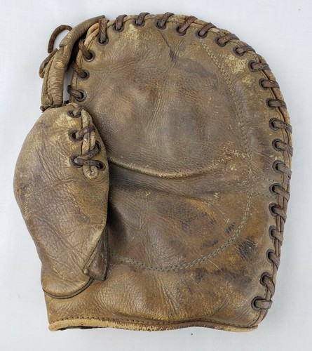 Vintage Pre War Buckle Back Rawlings Baseball Softball Glove First ...
