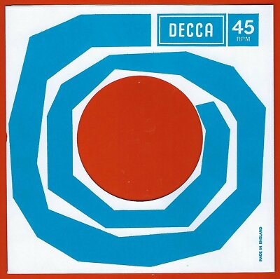 DECCA (blue & white) REPRODUCTION RECORD COMPANY SLEEVES - (pack of 10 ...