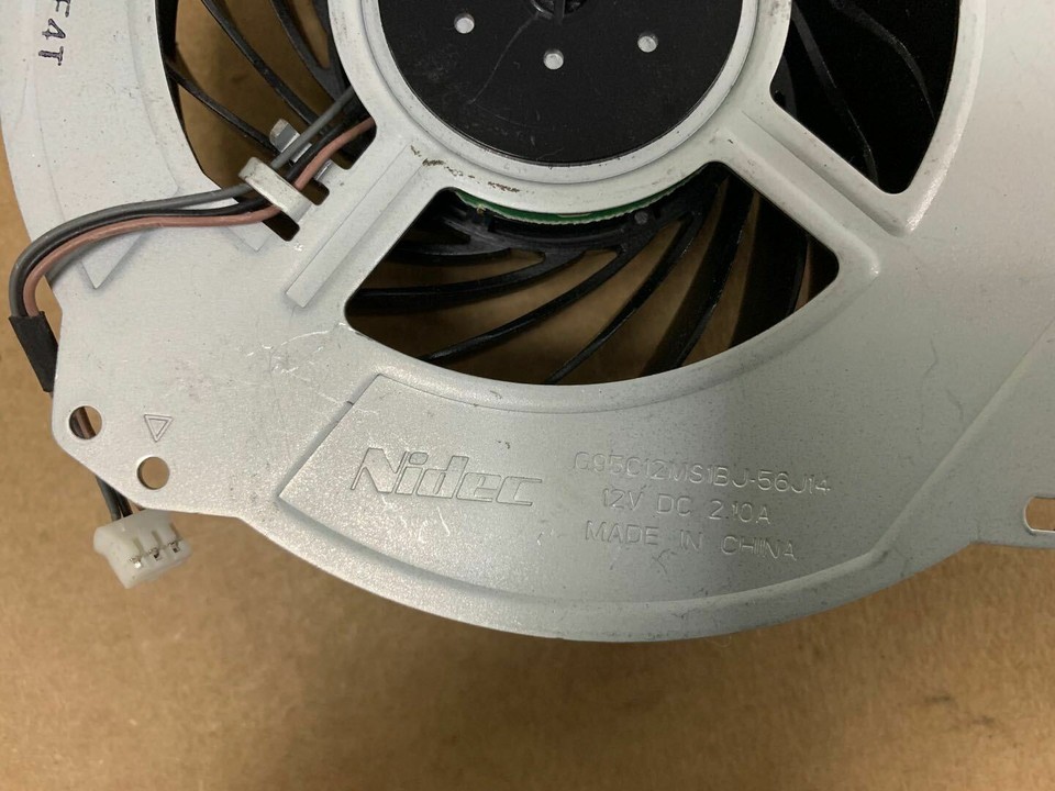 Sony PlayStation 4 PS4 Pro Internal Fan Nidec G95C12MS1AJ-56J14 12VDC 2 ...