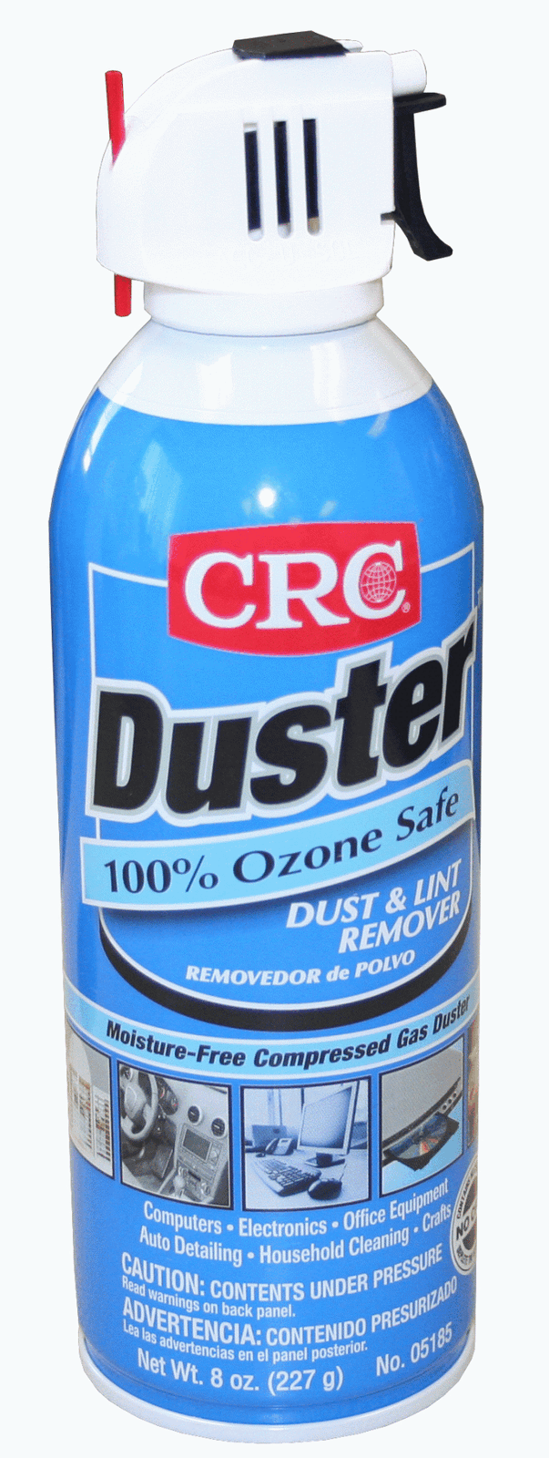 5185+CRC+Duster+Canned+Compressed+Air+8oz+Moister+Dust+Lint+Remover+ ...