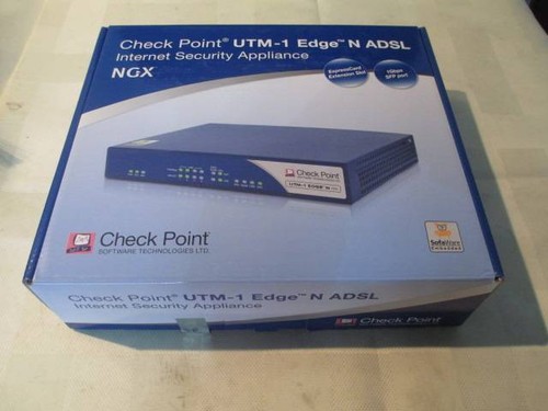 CheckPoint UTM-1 EDGE N SBXNDEF-100-2 308697 CPUTM-EDGE-N16-ADSL-B-TS 16 Users | eBay