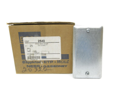 APPLETON 2540 (PKG OF 25) NSMP | eBay