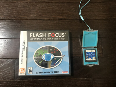 Brain Age 2 & Flash Focus Nintendo DS NDS game | eBay