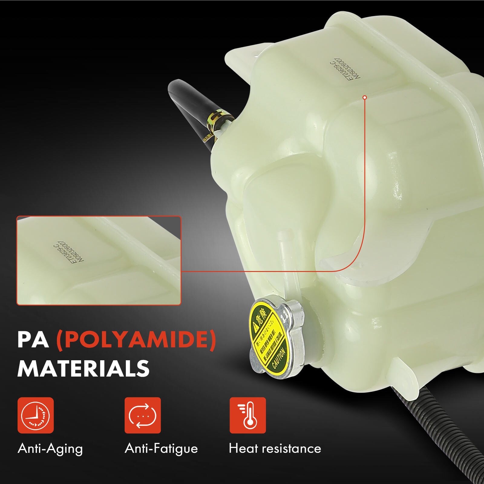 2005-2007 Nissan Frontier Pathfinder Xterra Coolant Expansion Tank ...