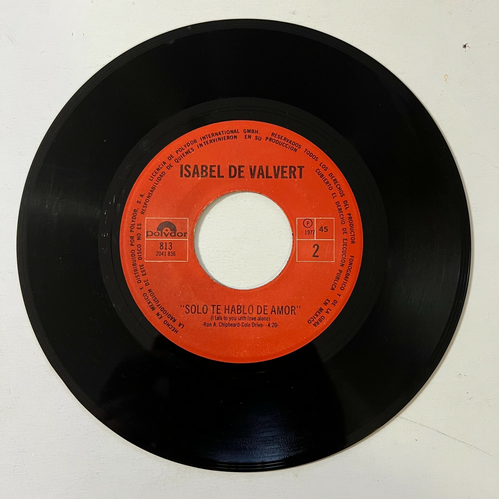 Isabel De Valvert, Mami Y Papi / Solo Te Hablo De Amor, 1977 Mexican 7 ...