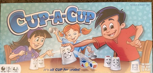 Cup-A-Cup Game by R & R Games Ages 6 And Up 3-8 Players New Sealed | eBay