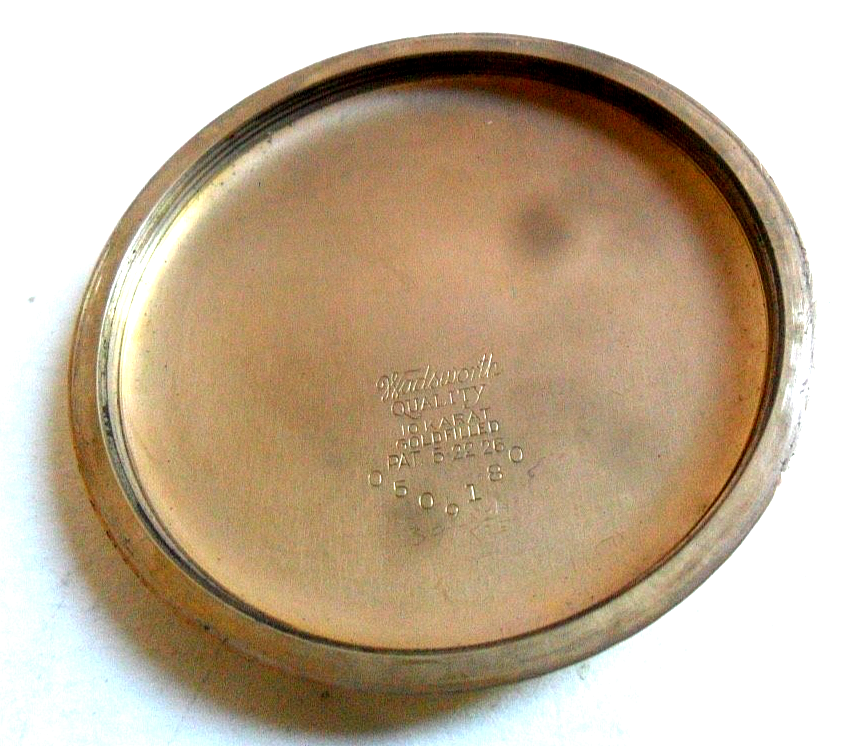 Bar-Over -Crown Case #2 Vintage 1928 Hamilton 992 16S Railroad O/F ...