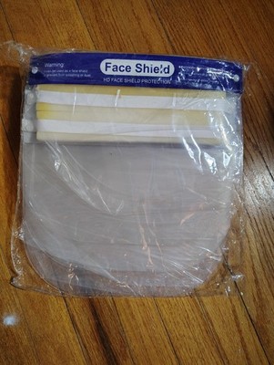 9-pcs Face Shield Screen Safety Protective Eye Splash Proof Full Head ...