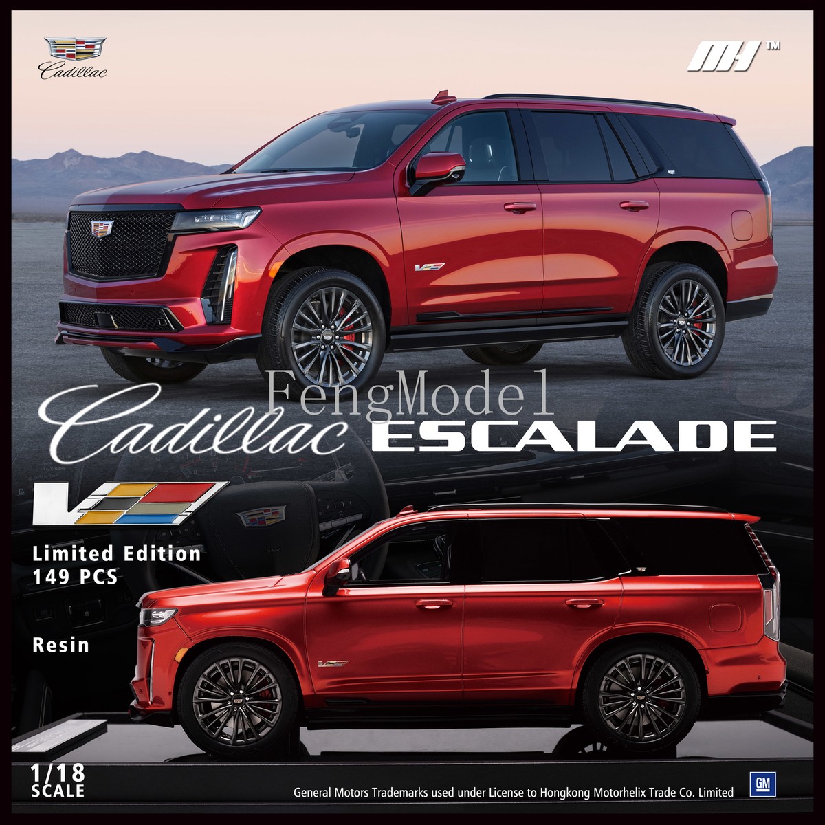 Escalade 2022 Red