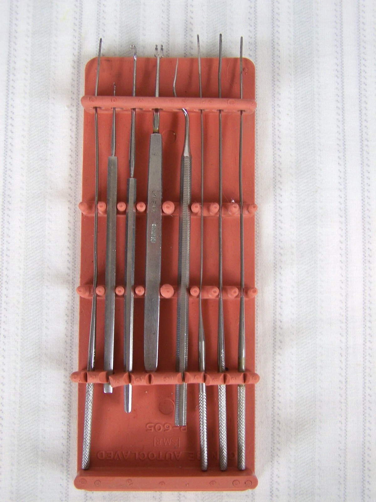 DENTAL TOOL SET OF 8 STORZ H MISDOM FRANK WECK KLENK L SILVERMAN WITH ...