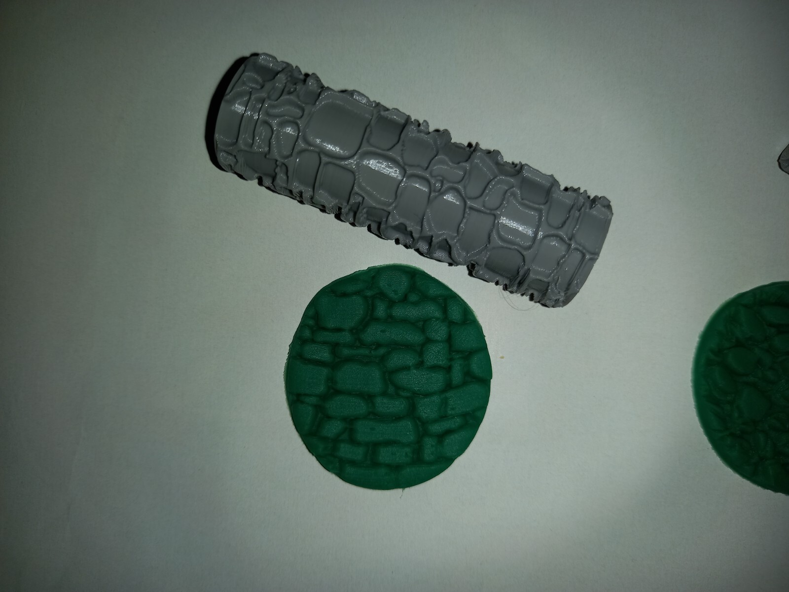 Textured Rolling pins (35 TEXTURES) wargaming for terrain, bases ...