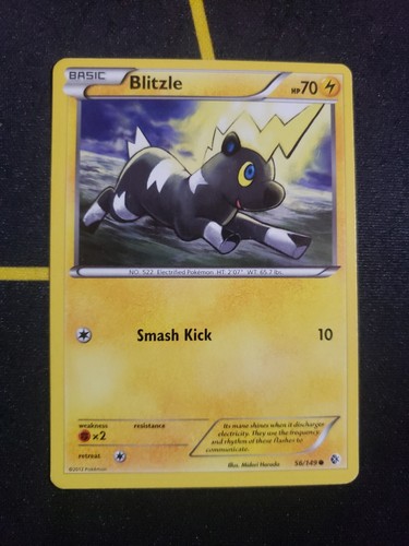 Blitzle 56/149 Boundaries Crossed 2012 Common Pokemon Trading Card | eBay