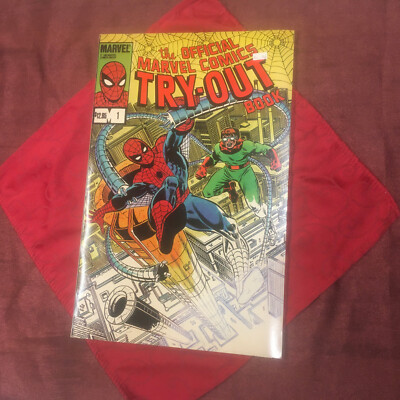 Vintage 1983 The Official Marvel Comics TRY-OUT BOOK Jim Shooter John ...