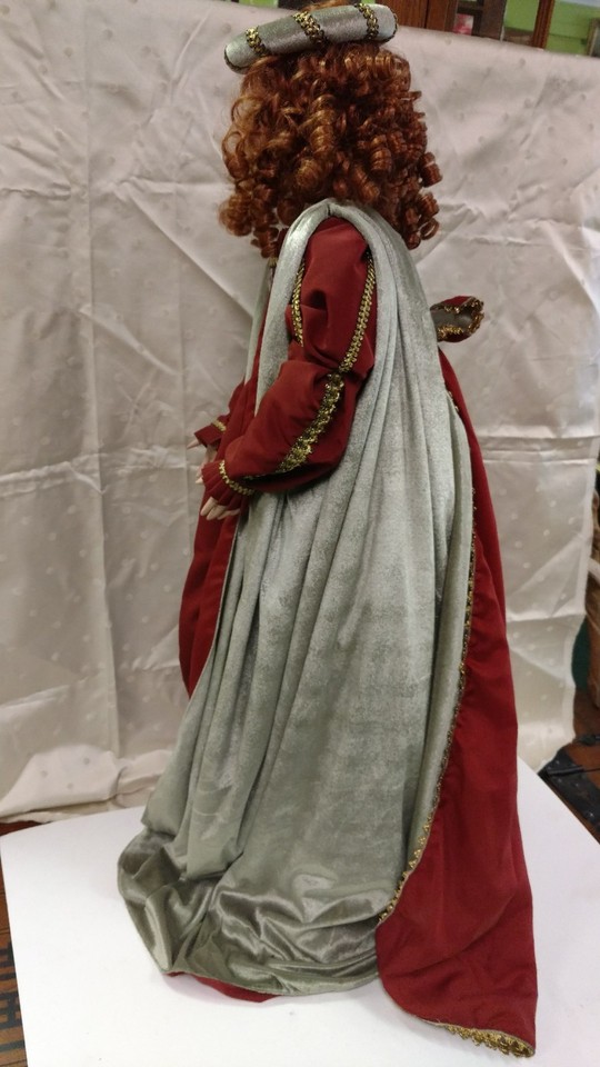 PAT DEZINSKI & RUSTIE DESIGNS 34" PORCELAIN RENAISSANCE DOLL | eBay