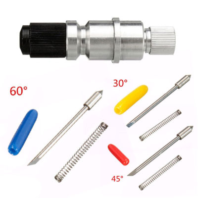 CB09 Plottermesser Schneideplotter Messerhalter für Graphtec Plotter 30°+45°+60° | eBay.de