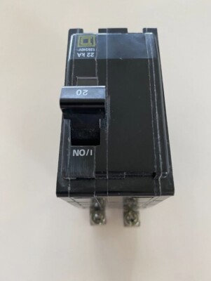 Square D QOB220 20 A Miniature Circuit Breaker 785901416869| eBay