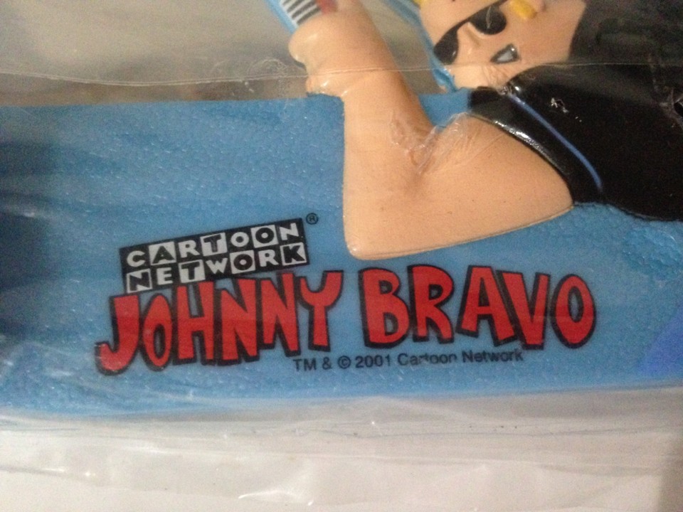 Johnny Bravo Cartoon Network Magnet Mirror 2001 *NOS Sealed* | eBay UK