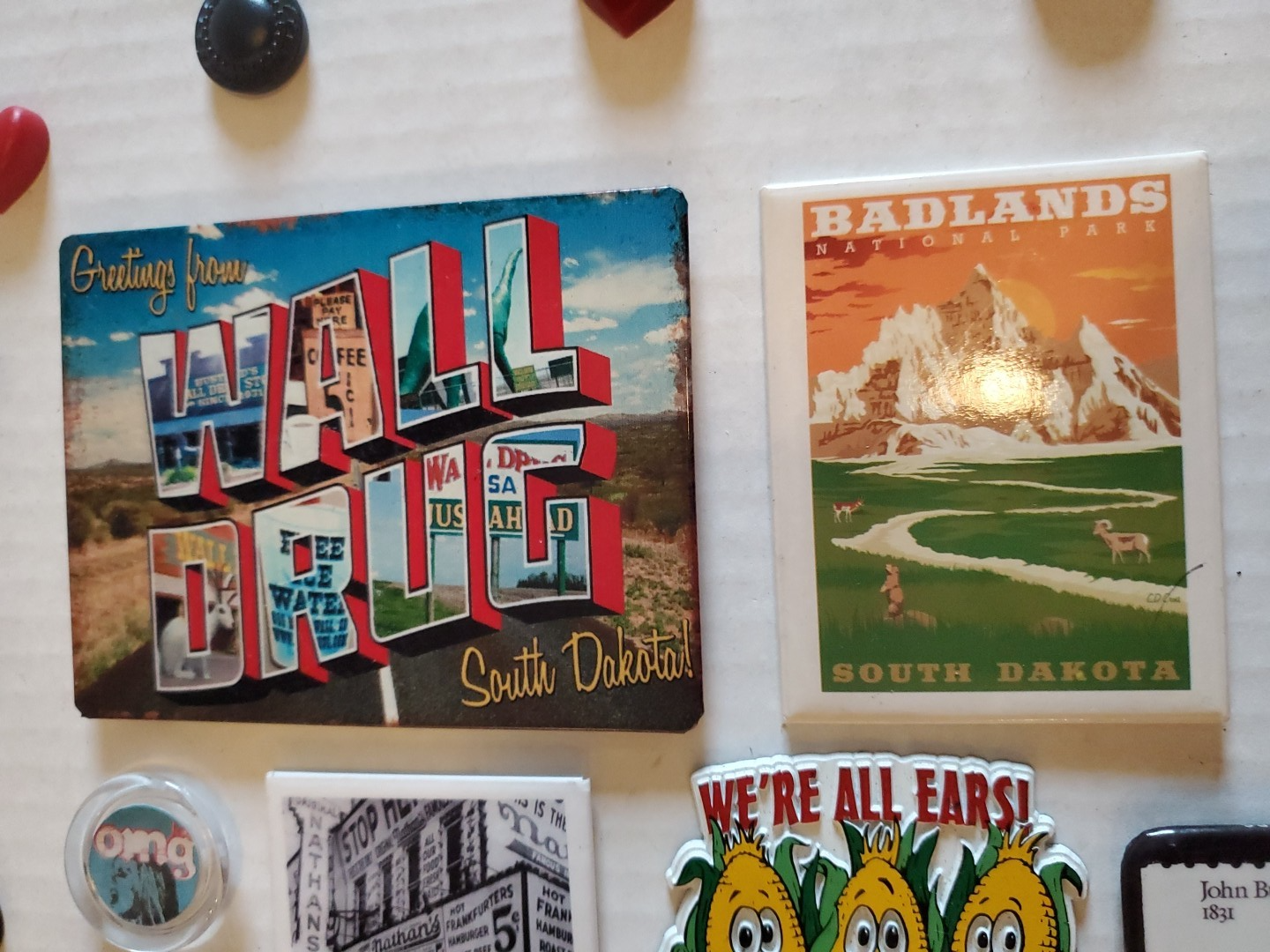 Cool Refrigerator Magnets ~ Travel, Vintage, Handmade ~ Lot of 18+ | eBay