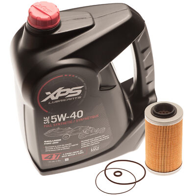 Sea Doo BRP Oil Change Kit W/ Filter & O Rings All 4-Tec GTX GTI RXP ...