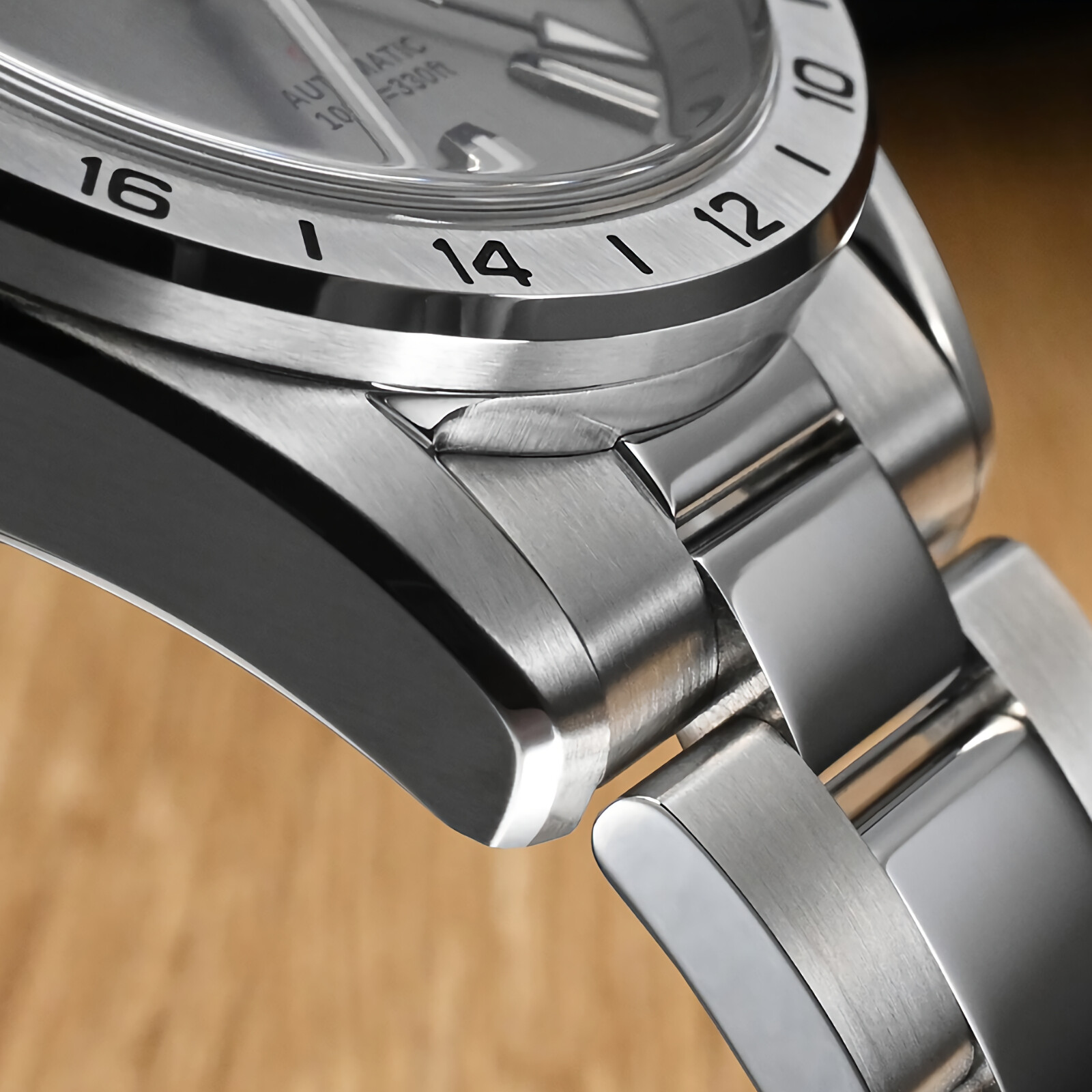 SAN MARTIN SN0129-G GMT Automatic Desert Texture / Silver Gray Dial ...