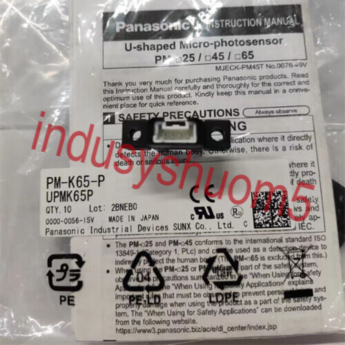 Panasonic PM-K65-P PMK65P Photoelectric Sensor Switch New Expedited Shipping | eBay