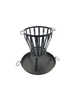 Wood Burner Brazier, Stand & Ash Pan Garden Pride | eBay UK