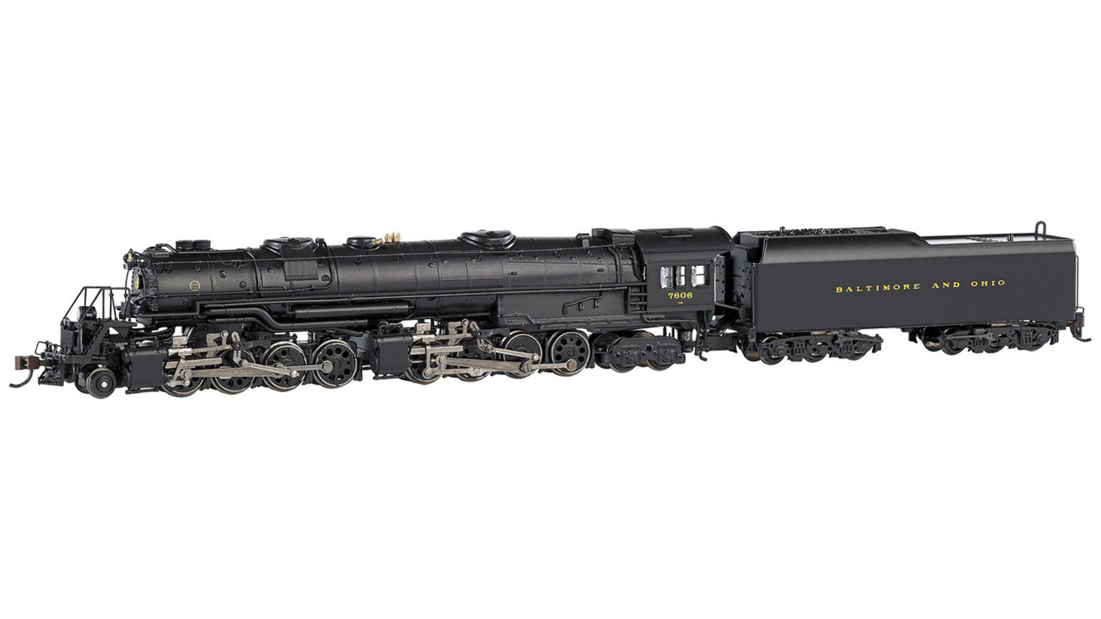 Bachmann 80855 N B&O EM-1 2-8-8-4 Steam Locomotive with Sound #7606 for ...