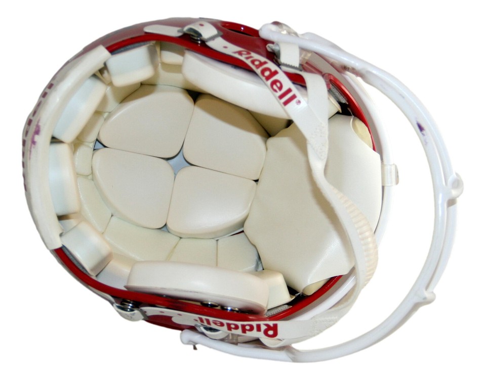 Hank Stram Len Dawson Signed Riddell Full Size Authentic Proline Helmet ...